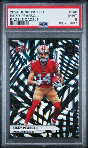 Ricky Pearsall 2024 Donruss Elite Razzle Dazzle Rookie Card #146 CASE ...