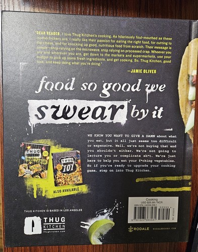 Thug Kitchen: The Official Cookbook: Eat Like You Give a F*ck by Thug ...