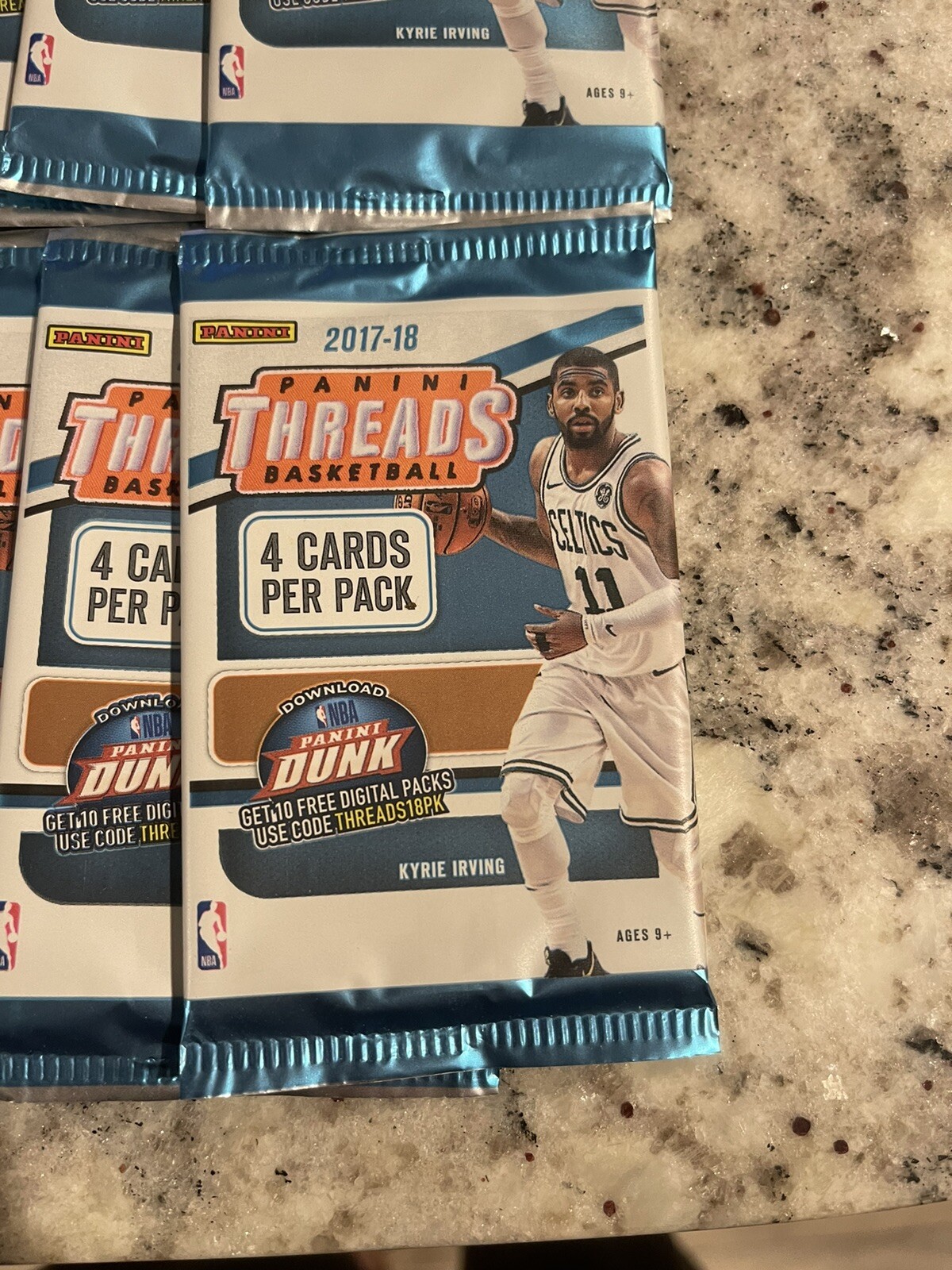 1 PACK - 2017-18 2017 PANINI THREADS BASKETBALL FACTORY SEALED TATUM ...
