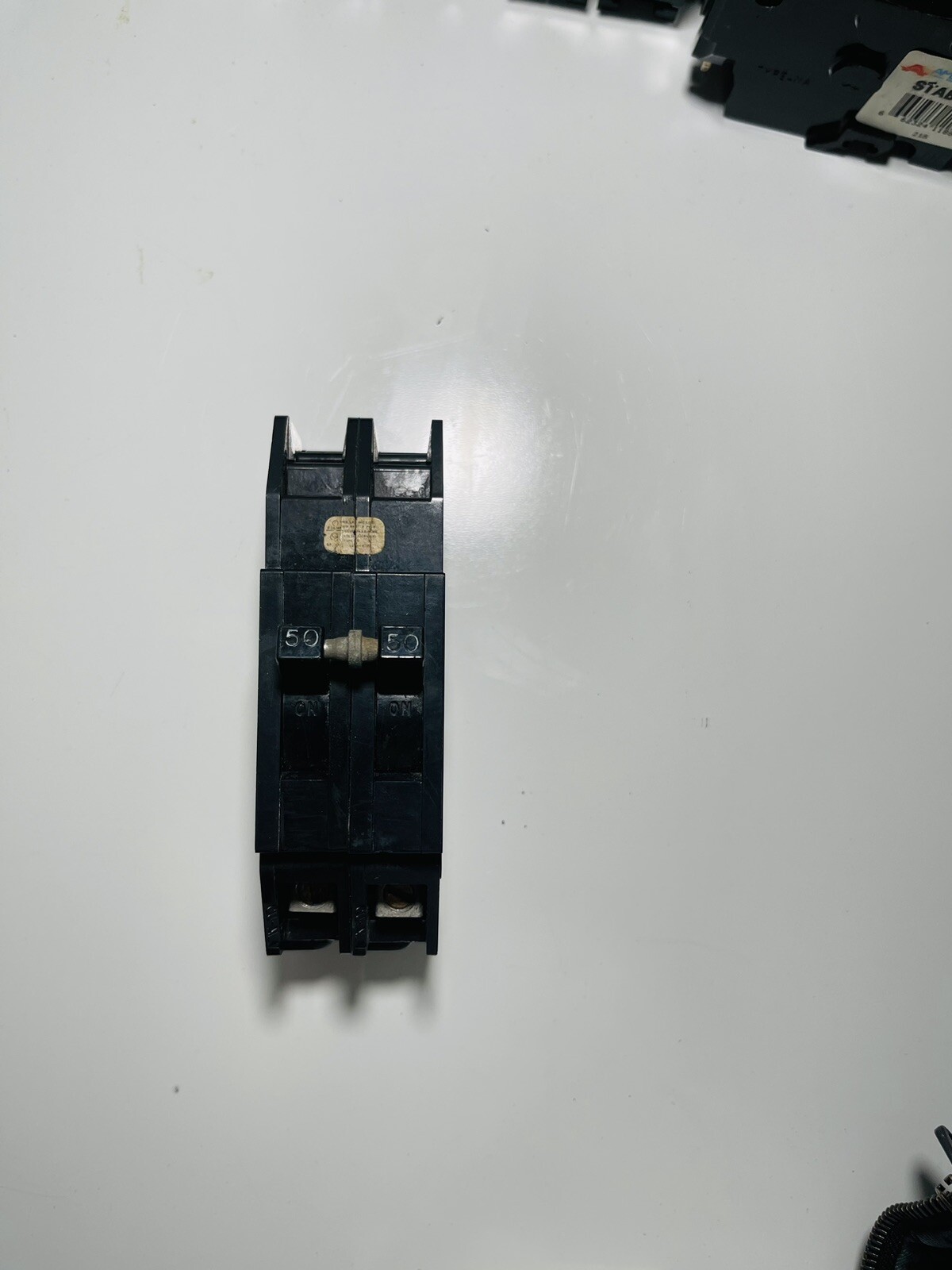 QC250 QC2050 Zinsco 2 pole 50 amp type Q Plug in Breaker 120/240v Used ...