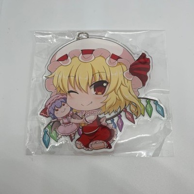 Touhou Project Hug Girl Clear Keychain Acrylic Keychain Flandre | eBay