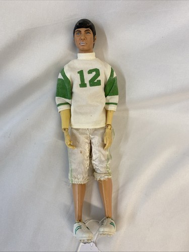 Vintage 1970 Mego Broadway Joe Namath Jets Football Quarterback Doll ...
