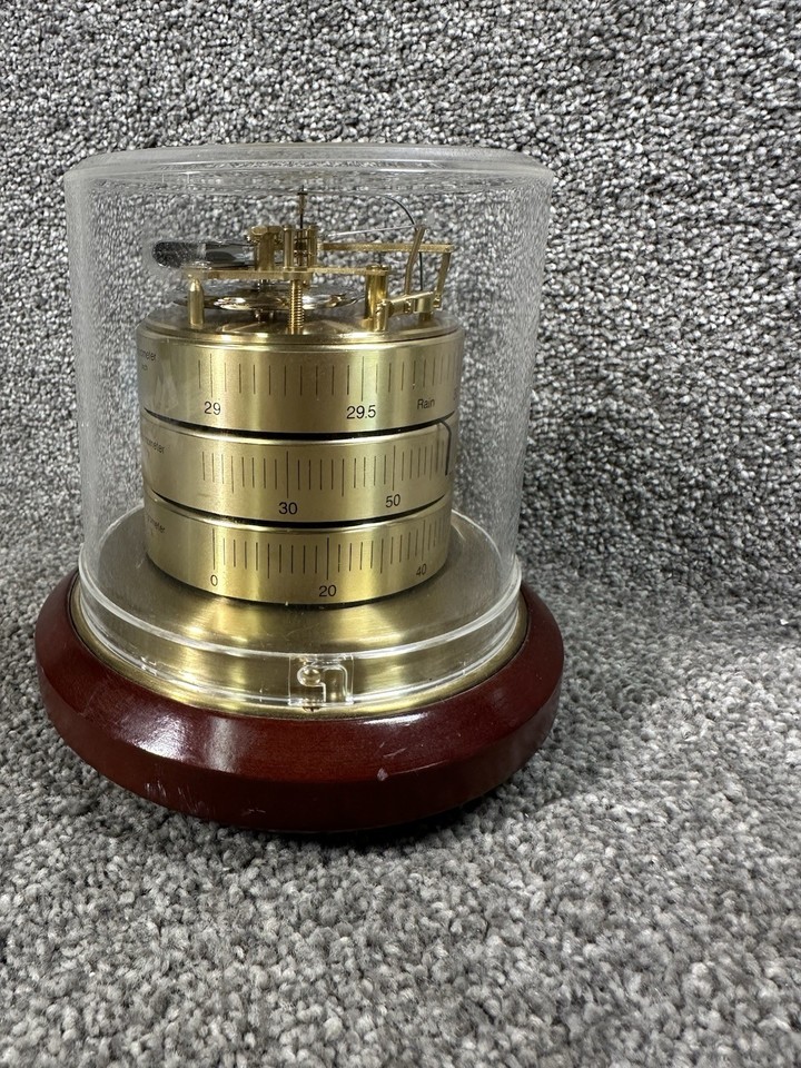 Vintage Barigo Weather Station Barometer Thermometer Hygrometer German ...