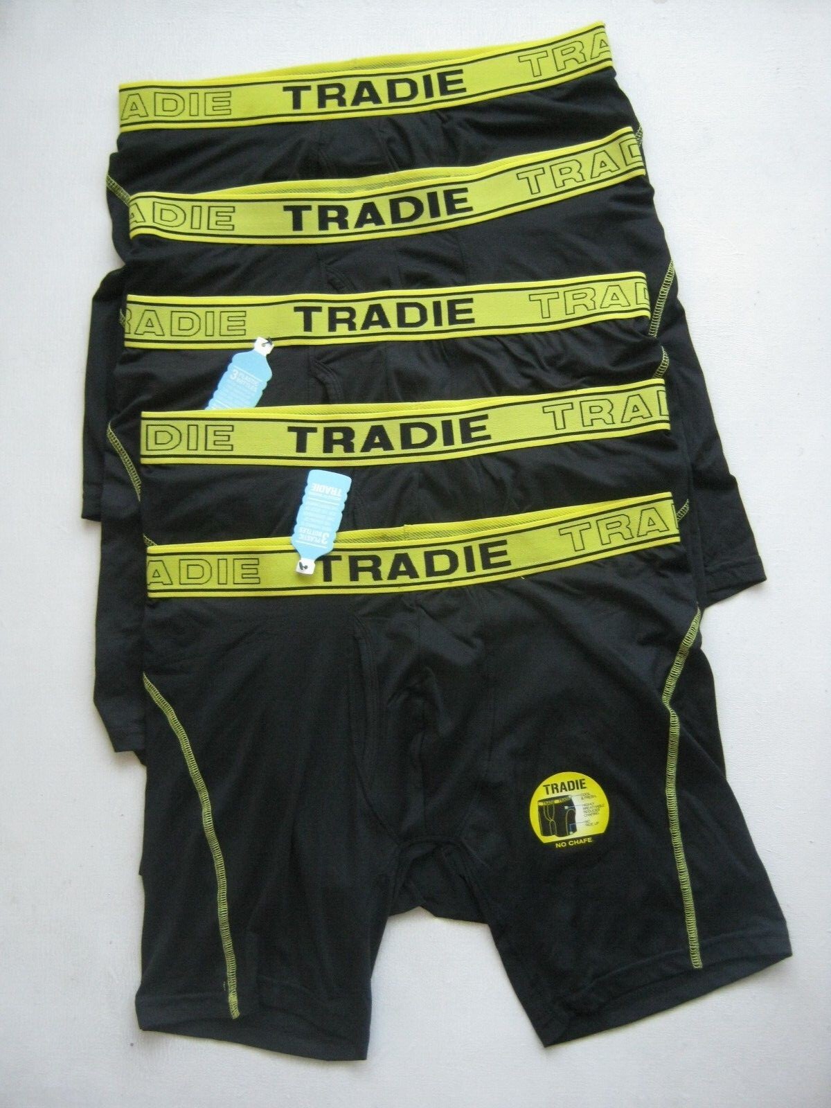 5x MENS TRADIE LONG LINE RECYCLED LONG LEG TRUNK | eBay