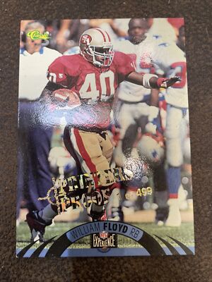 William Floyd #46 1995 Classic Printers Proof Insert /499 Parallel ...