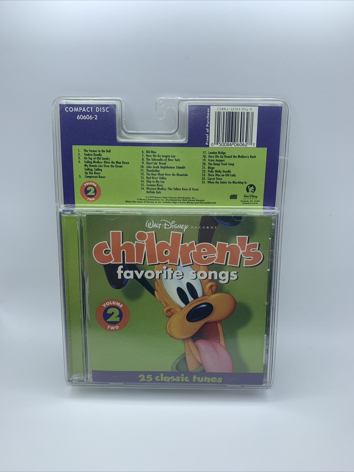 Walt Disney Records Children's Favorite Songs Vol. 2 CD 25 Classic ...