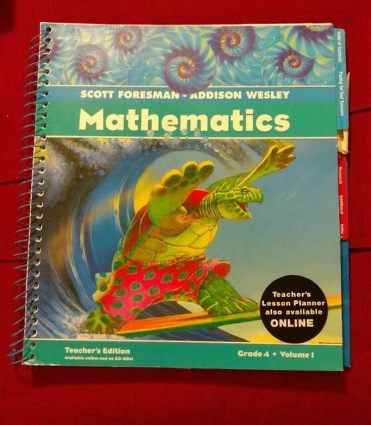 Scott Foresman Mathematics (grade 4 Volume 1 Spiral Bound Homeschooling ...