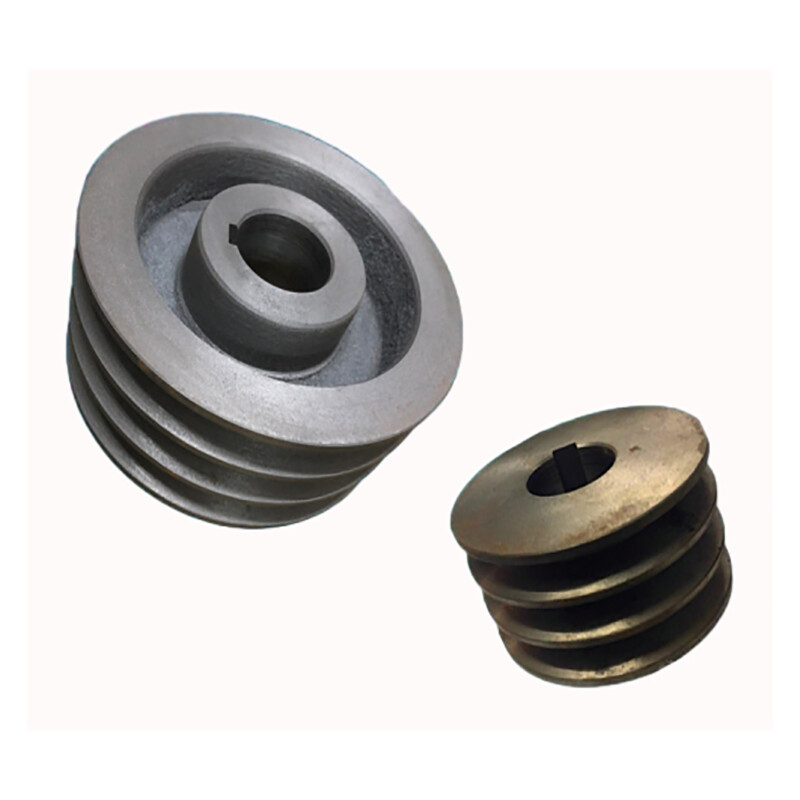 Iron Casting V-Groove Drive Pulley For A-Section V-Belt Pulleys OD 60mm ...