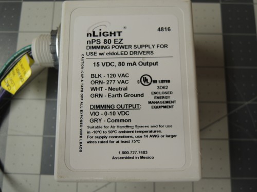 Sensor Switch nLIGHT nPS 80 EZ eldoLED Control Device Dimming Power ...