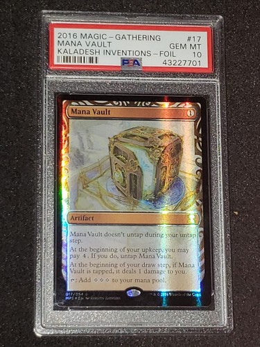 Mana Vault Masterpiece Series: Kaladesh Inventions Foil MTG PSA 10 MPS ...