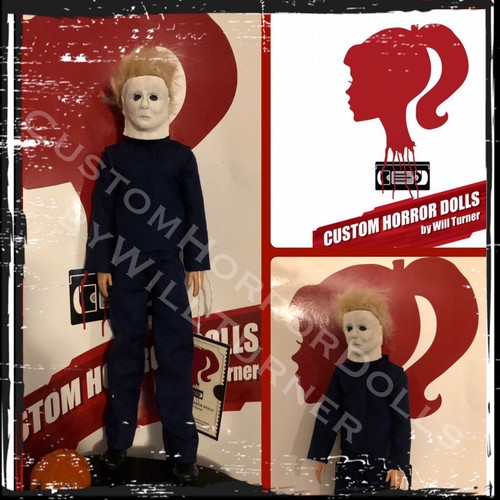 Ben Tramer HALLOWEEN 2 CUSTOM HORROR DOLL Michael Myers OOAK 12” Figure ...