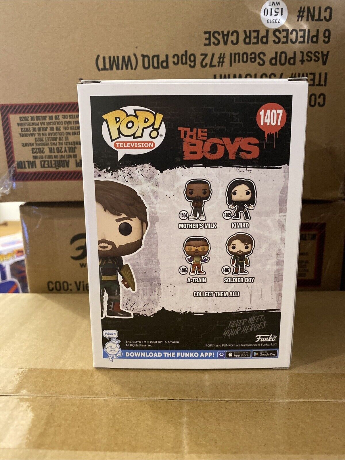 Soldier Boy 1407 The Boys Television Funko Pop! Vinyl Figure - Jensen ...
