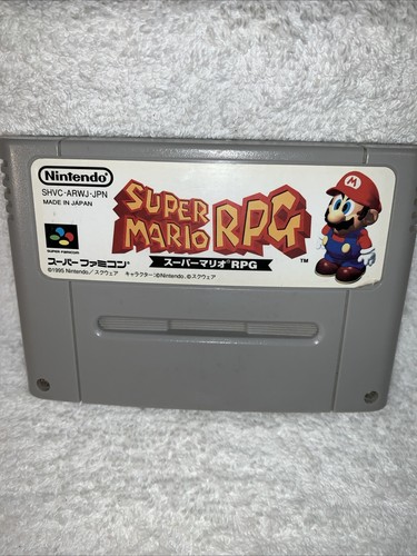 Super Mario RPG Legend of the Seven Stars SNES Super Famicom Japan ...