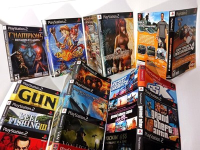 Authentic SONY PlayStation 2 PS2 COVER ART - ARTWORK INSERTS ONLY | eBay