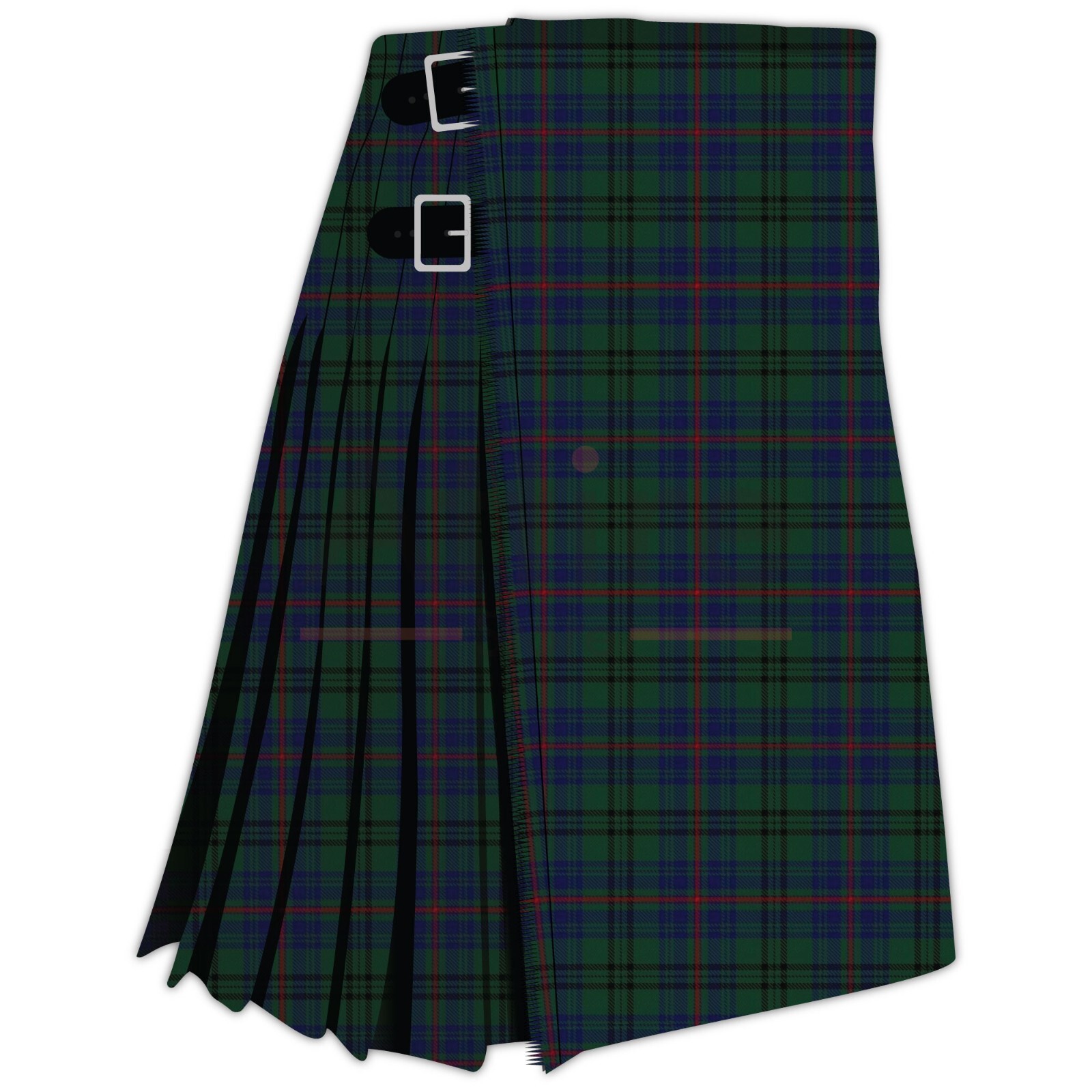 Scottish Handmade Traditional Walker Tartan Kilt - Clan Walker Tartan ...