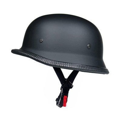 German Style Motorcycle Half Helmet Open Face Adult Men Women DOT ...