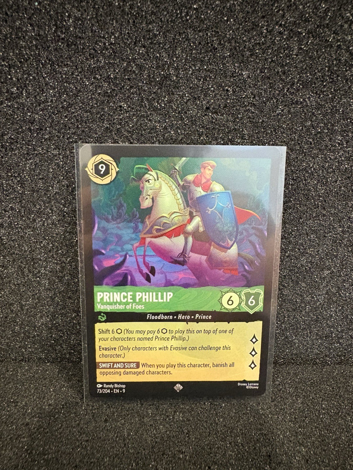 Disney Lorcana Fabled - Prince Phillip, Vanquisher of Foes - 73/204 | eBay