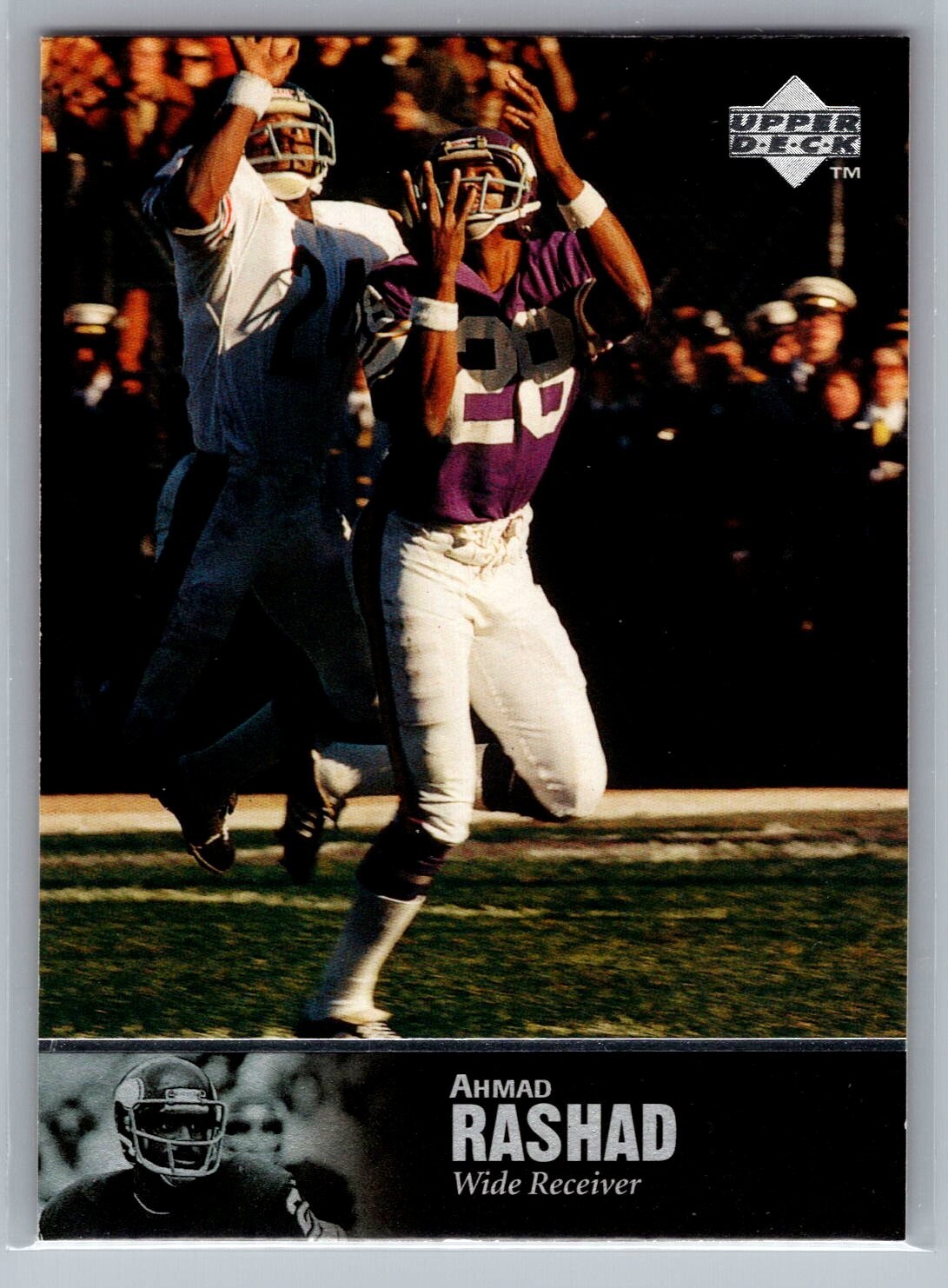 1997 UPPER DECK CARD # 158 Ahmad Rashad - Minnesota Vikings | eBay