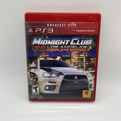 Sony PlayStation 3 Midnight Club: Los Angeles Complete Edition PS3 ...