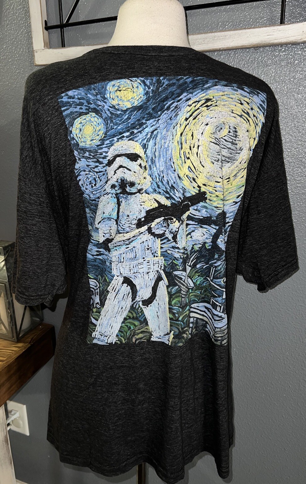 Star Wars Van Gogh "Starry Night" Stormtrooper T Shir… - Gem