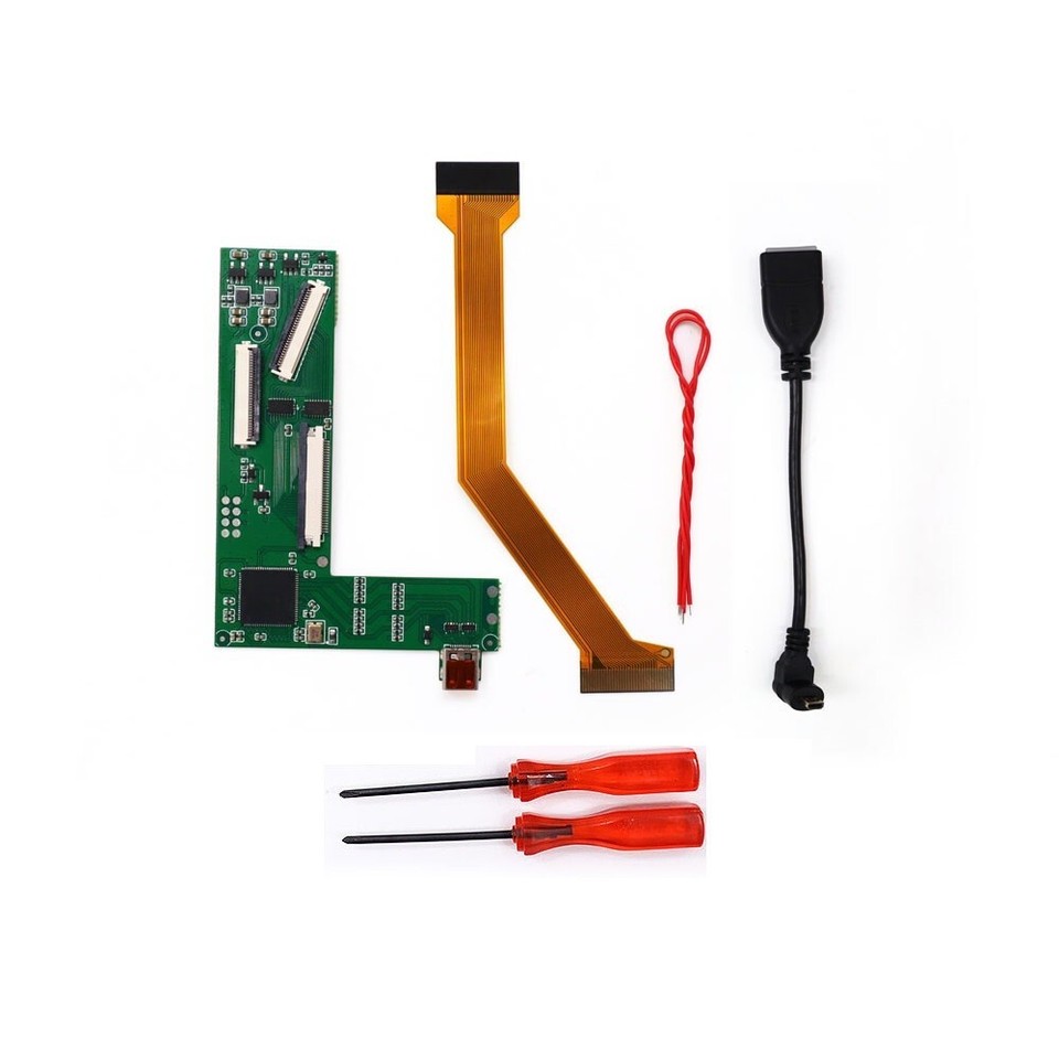 HDMI Kit GBA SP HDMI Adapter Kit For Backlight IPS Gameboy Advance Mod ...