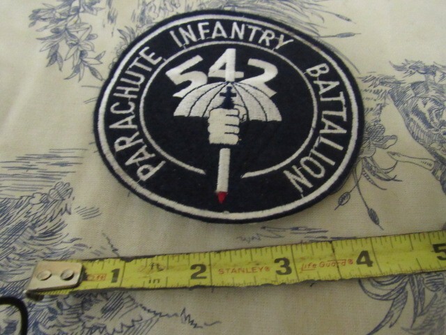 Post WWII US Army 542nd Parachute Infantry Battalion Pocket Patch | eBay