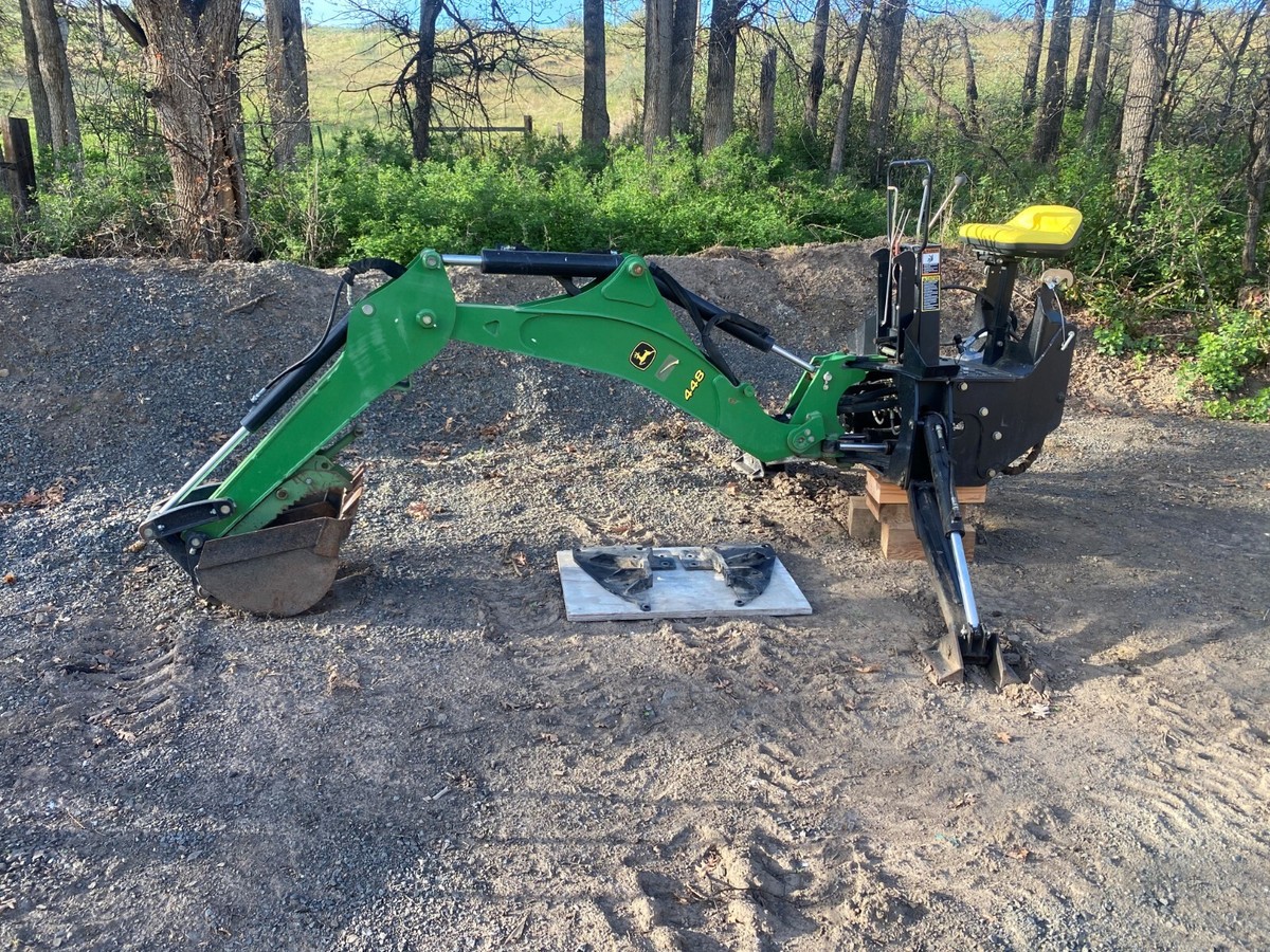 John Deere 448 Backhoe Attachment JOHN DEERE 448 BACKHOE ATTACHMENT