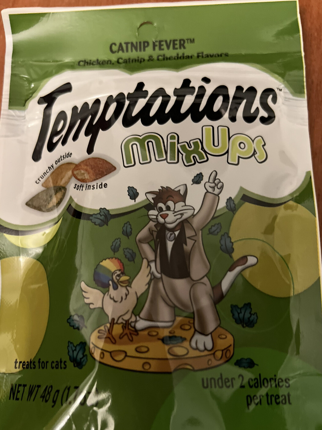 Catnip Fever Temptations MixUp Cat Treats Chicken Catnip Cheese 1 ...