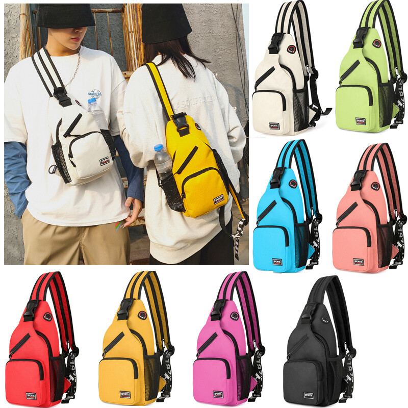 1PCS Waterproof Chest Pack Outdoor Travel Shoulder Sling Backpack ...