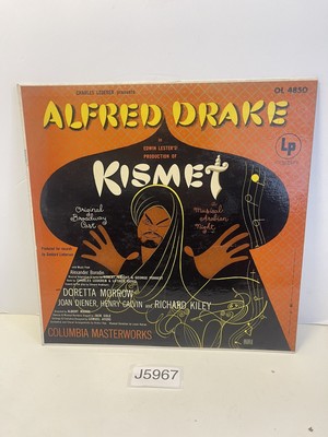 Kismet 1954 Columbia Masterworks Re-Issue Vinyl Album - Alfred Drake | eBay
