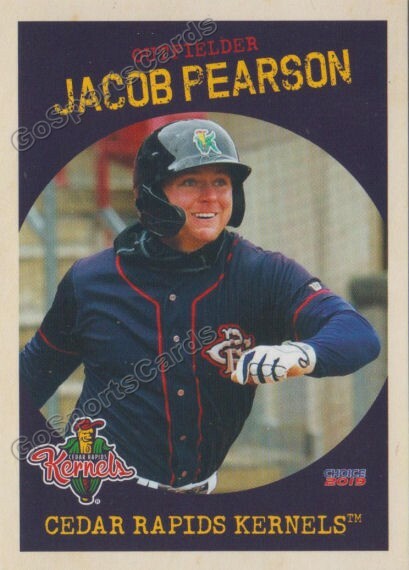 2019 Cedar Rapids Kernels Jacob Pearson RC Rookie Minnesota Twins | eBay