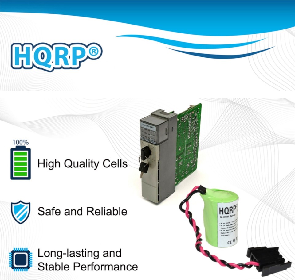 Lithium Battery for Allen Bradley SLC-5/03, SLC-5/05 Programmable Logic ...