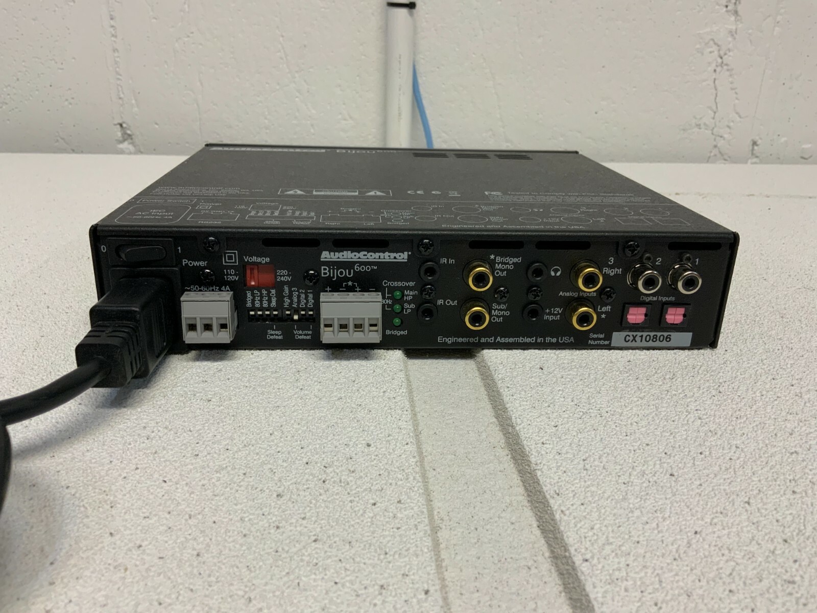 AudioControl Bijou 600 Amplifier With Remote Control for sale online | eBay