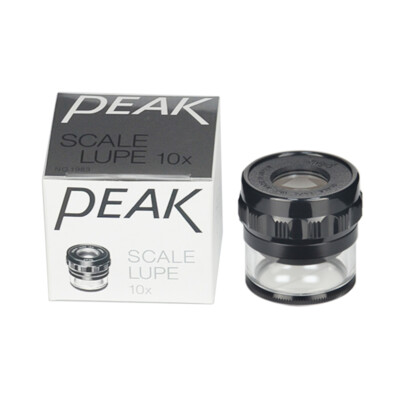 Original PEAK Scale Loupe 10x Portable Magnifier 1983-10X With Standard ...