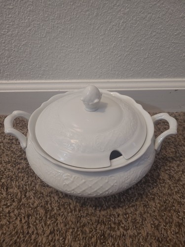 Bavaria Germany Lidded Soup Tureen Bowl - white | eBay