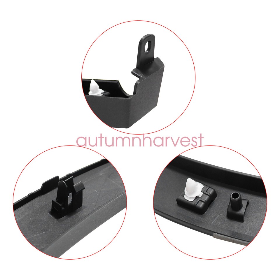 Fits 2018-2023 Volkswagen Tiguan Rear Left Side Wheel Opening Molding ...