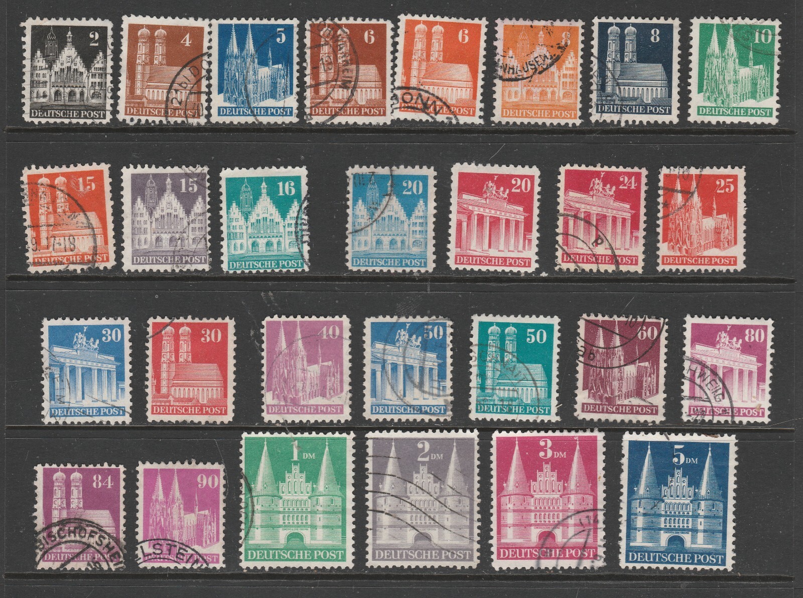 Germany Scott# 634-661 Used Complete Set | eBay