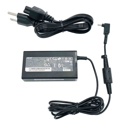 Genuine 65W Acer A11-065N1A AC Adapter Charger 19V 3.42A 3.0*1.1mm | eBay