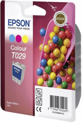 Original Epson Ink Cartridge T029 Color for Stylus 61 60 50 | eBay