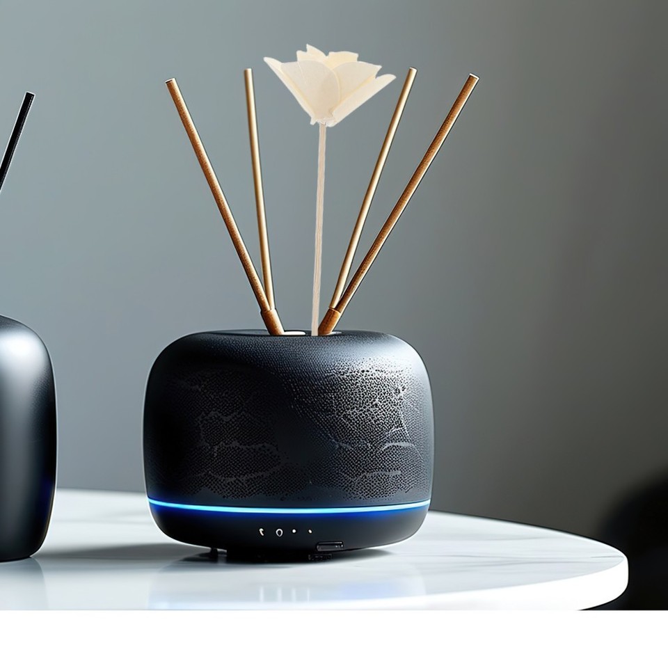 6pcs Flower Diffuser Sticks Wood Essential Oil Aroma Diffuser Stick ...