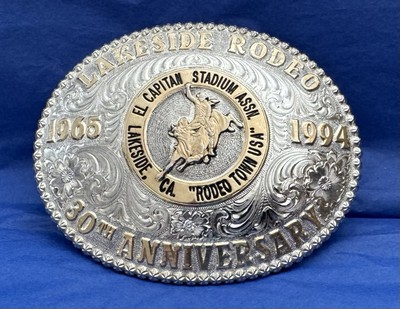Awesome Vintage HUGE Gist SS 1994 Lakeside Rodeo Lakeside CA Trophy ...