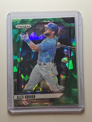 2025 Prizm #8 Alex Gordon Green Cracked Ice Knsas City Royals | eBay