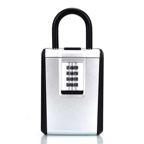 Key Lock Box, Combination Lock box with Code for House Key Storage ...