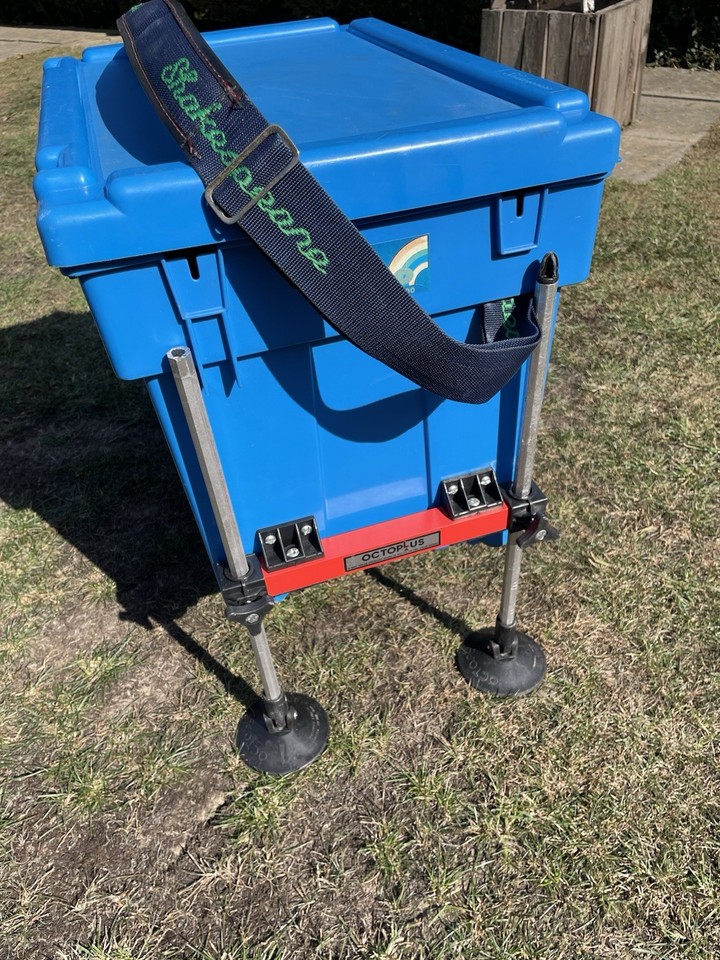 Fishing Tackle Seat Box - Octoplus Leg/feet System | eBay UK