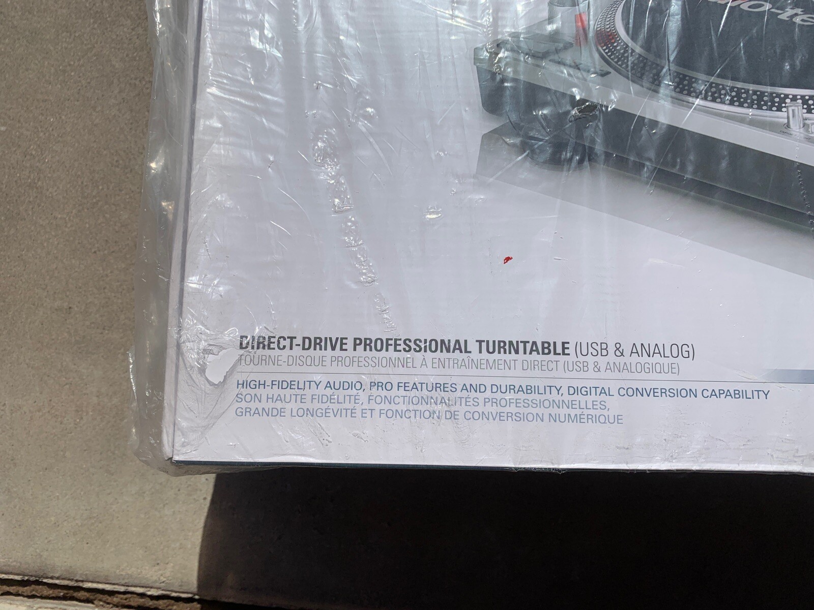 Audio-Technica AT-LP120-USB Direct-Drive Professional Turntable (USB ...