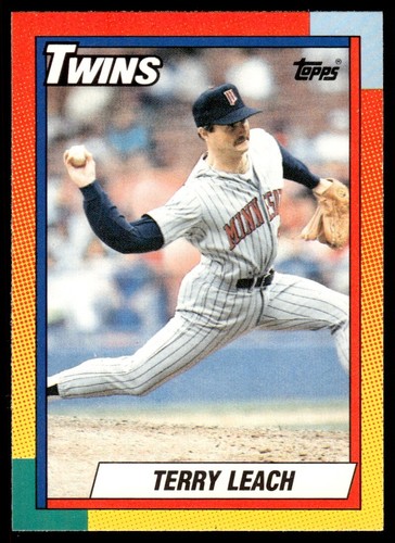 1990 Topps Traded #57T Terry Leach - Minnesota Twins | eBay