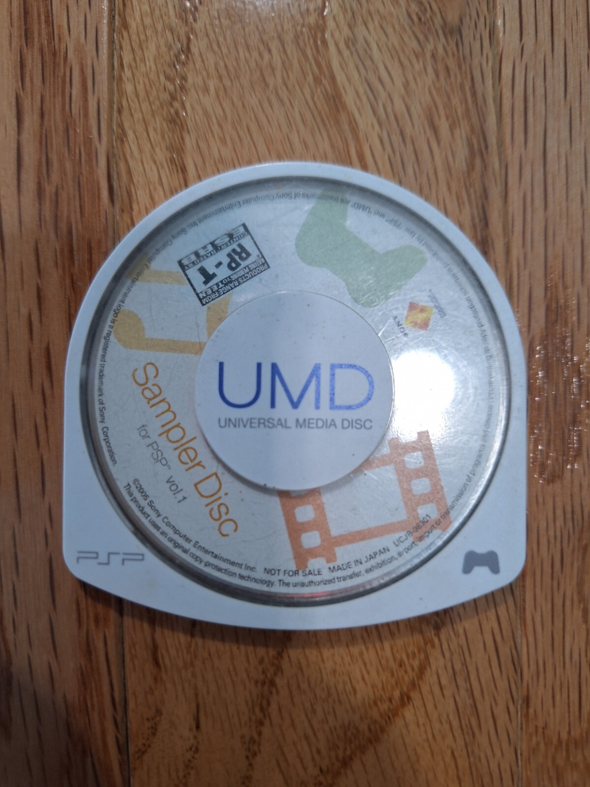 Sampler Disc for PSP Vol. 1 (Sony PSP, 2005) Disc Only | eBay