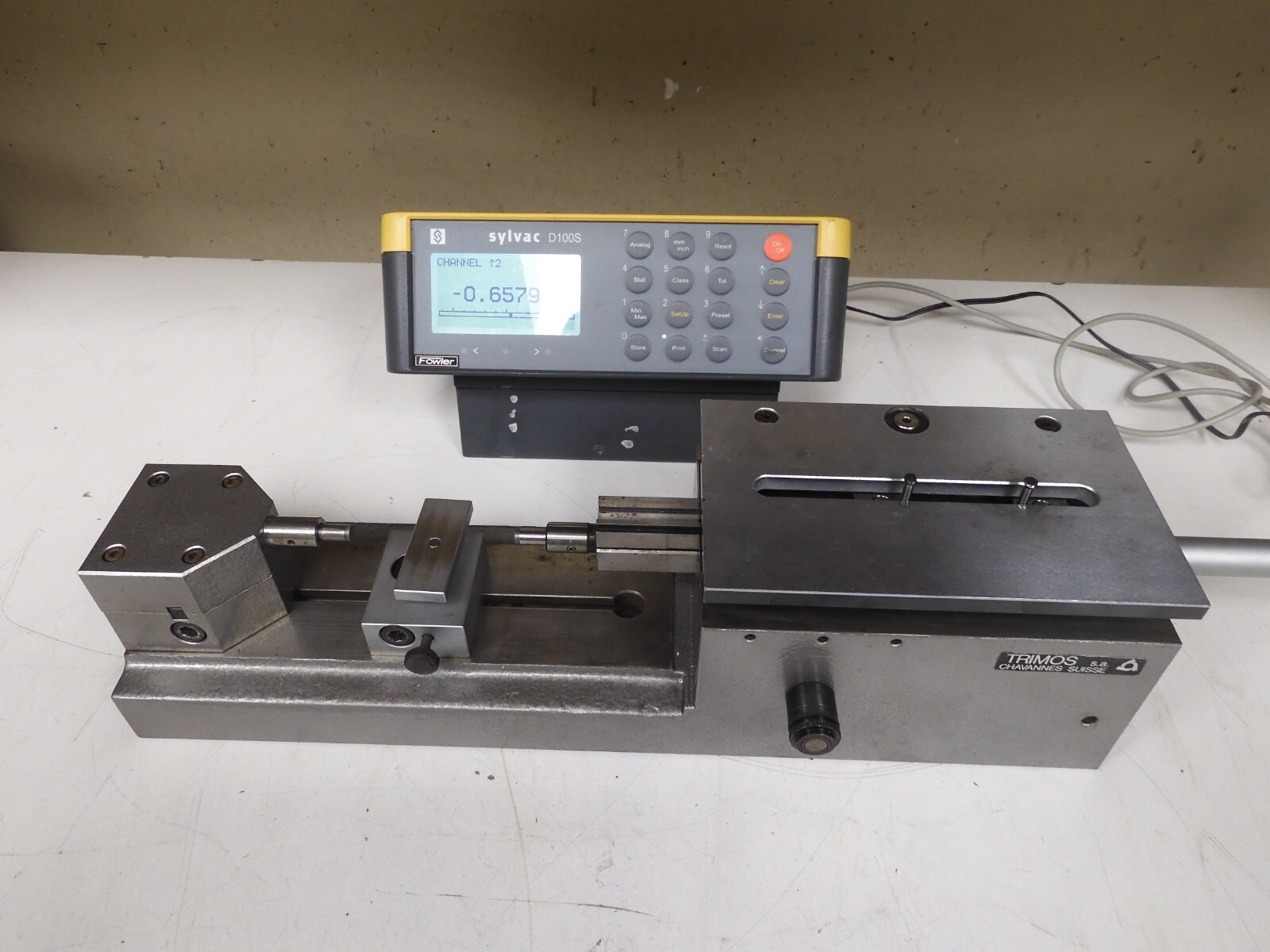 Trimos - model TELS Mini-horizontal ID/OD Length Measuring Machine ...