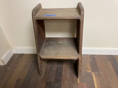 Teak Wooden 2-Step Cabin Ladder 21" Tall | eBay