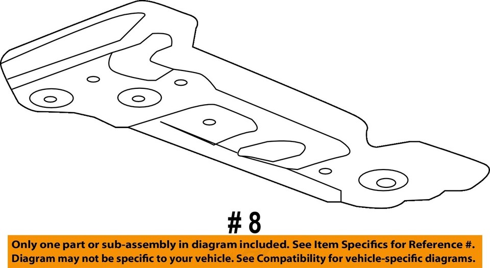 GM OEM 16-24 Malibu Pillars, Rocker Floor Floor Rails-Air Deflector ...